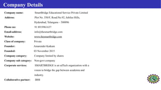 Phase 2 internshp presentation in infosys | PPTX