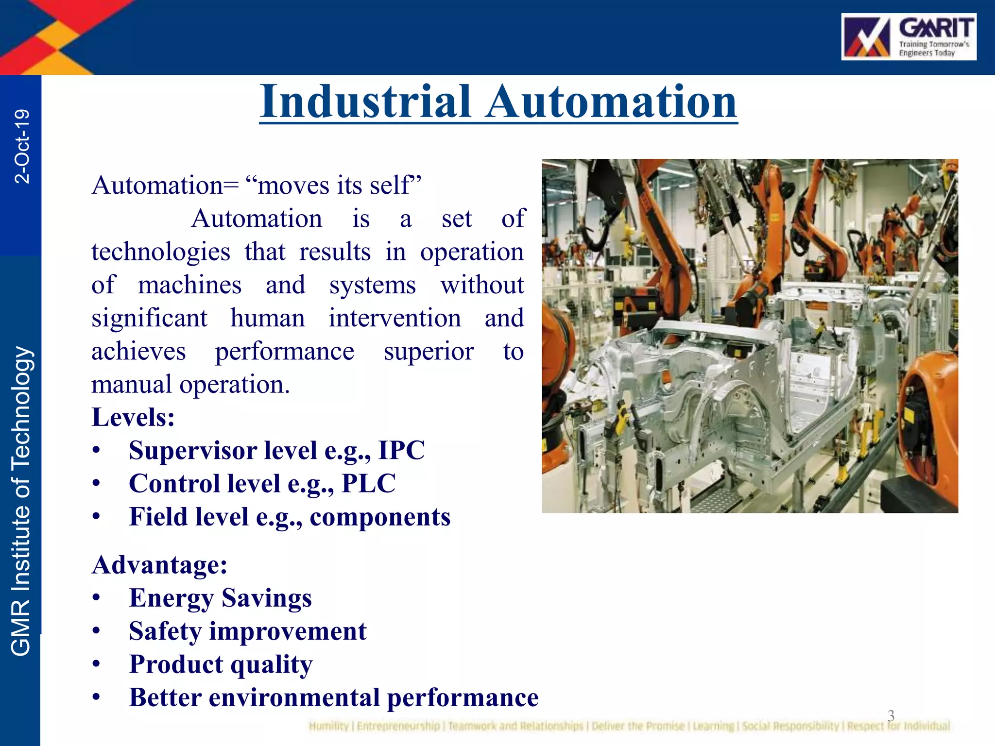 Programmable Logic Controller( PLC ) | PPTX