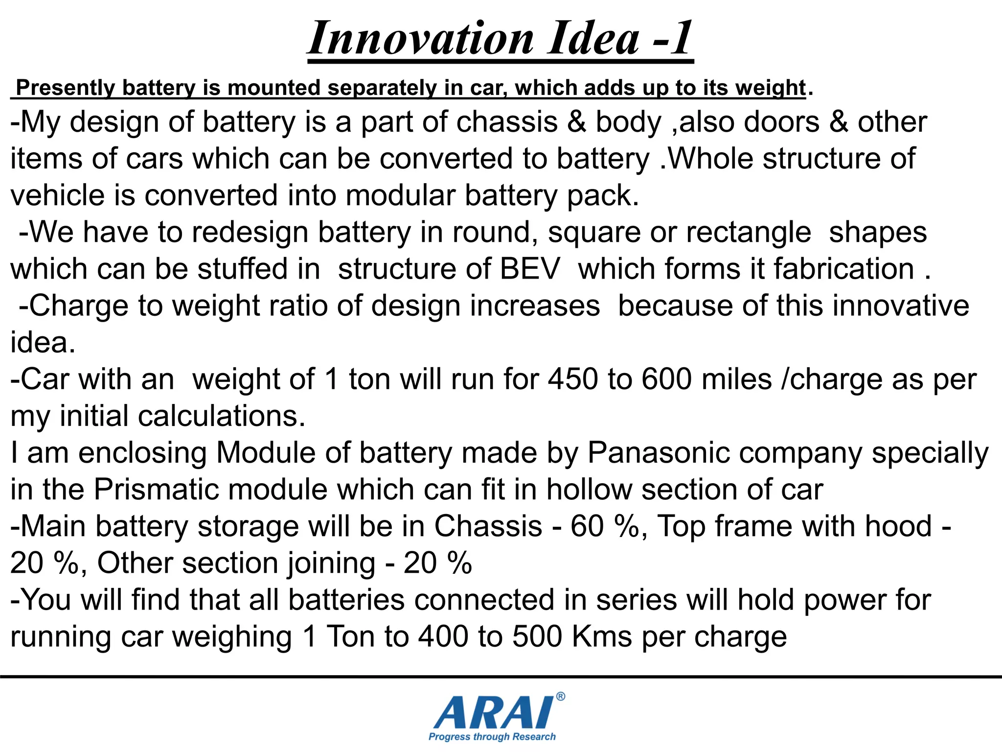 BEV ( Battery Operated Electric Vehicles) PPT | PDF