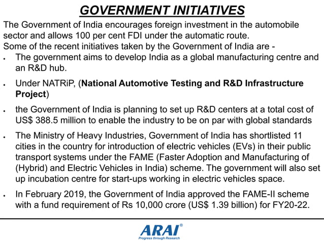 BEV ( Battery Operated Electric Vehicles) PPT | PDF
