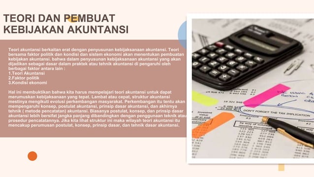 PPT TEORI AKUNTANSI KELOMPOK 3 KELAS C 2020 | PPTX