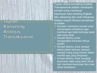 teori analisis transaksional | PPTX