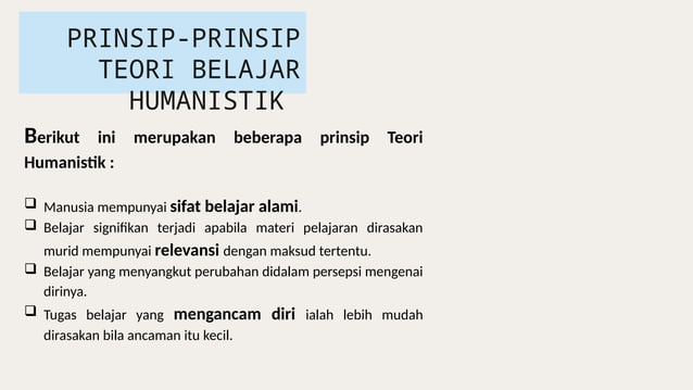PPT_Teori_Belajar_humanistik_Presentasi Pembelajaran Humanistik.pptx