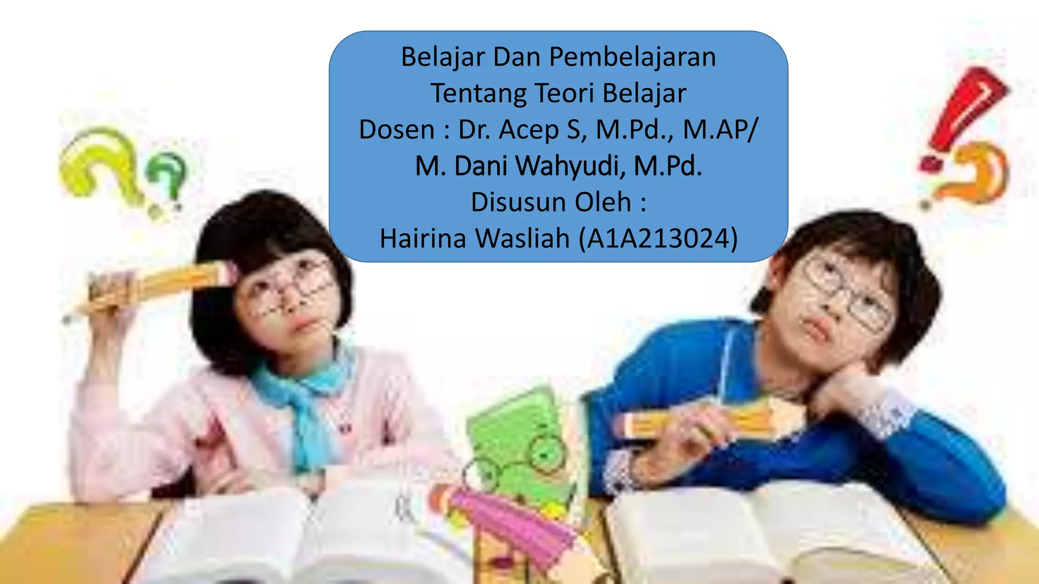 Ppt teori belajar rina | PPTX