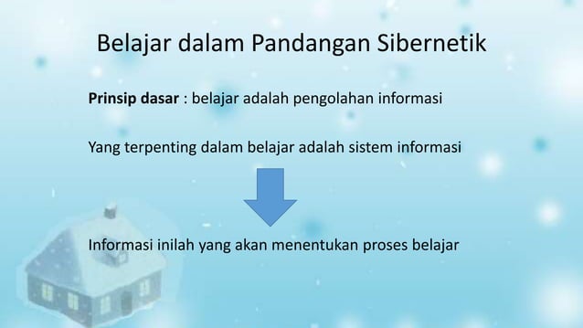 Teori Belajar Sibernetik | PPTX