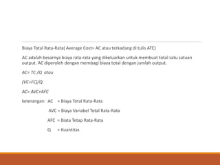 POWERPOINT MENGENAI TEORI BIAYA PRODUKSI.ppt