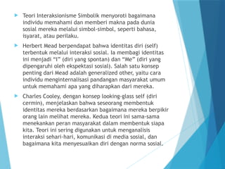 ppt Teori Interaksionisme Simbolik Mata Kuliah Sosial.pptx