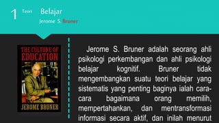 Ppt teori j.bruner | PPTX