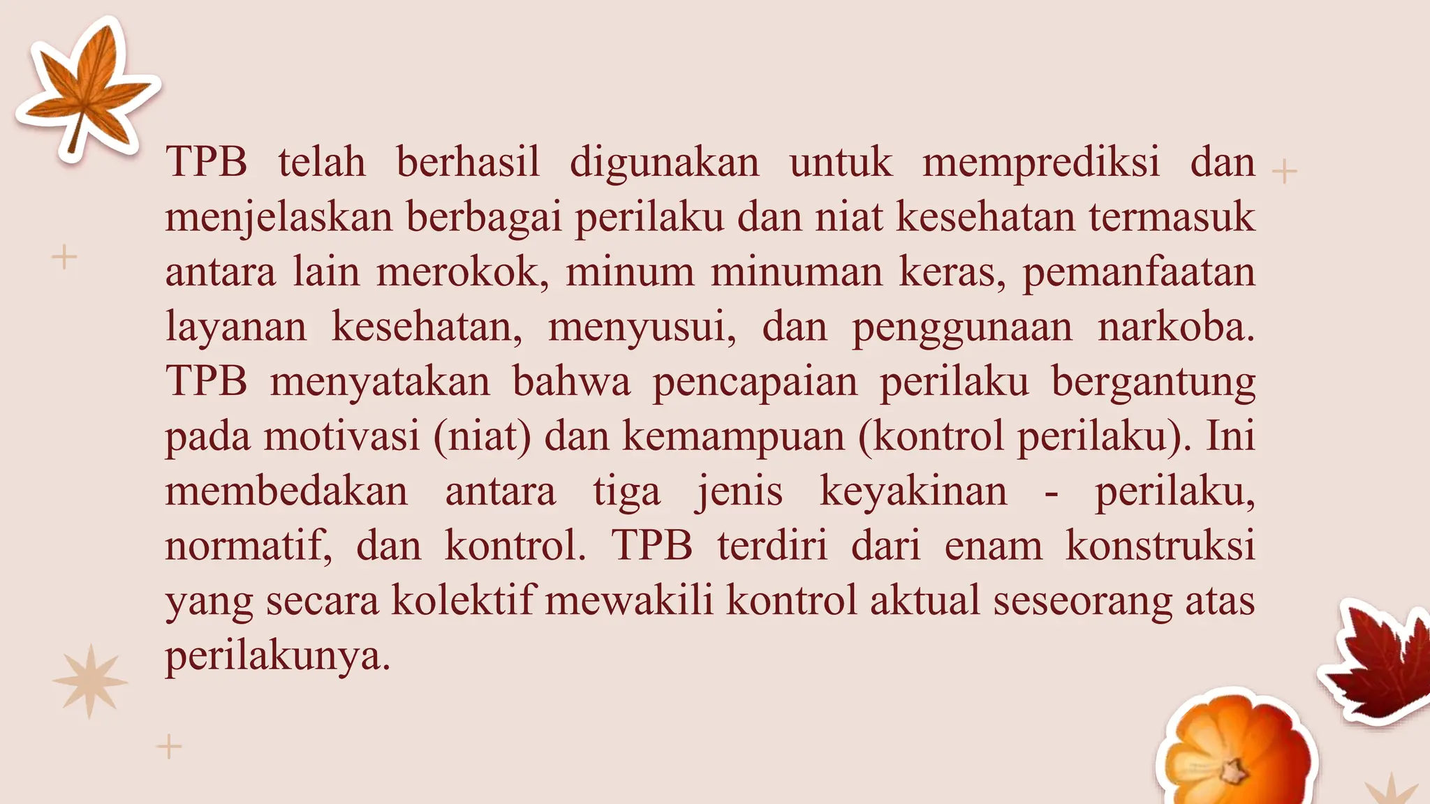 PPT TEORI PERILAKU TERENCANA (TPB) DAN KAITANNYA stunting psikologi.pptx