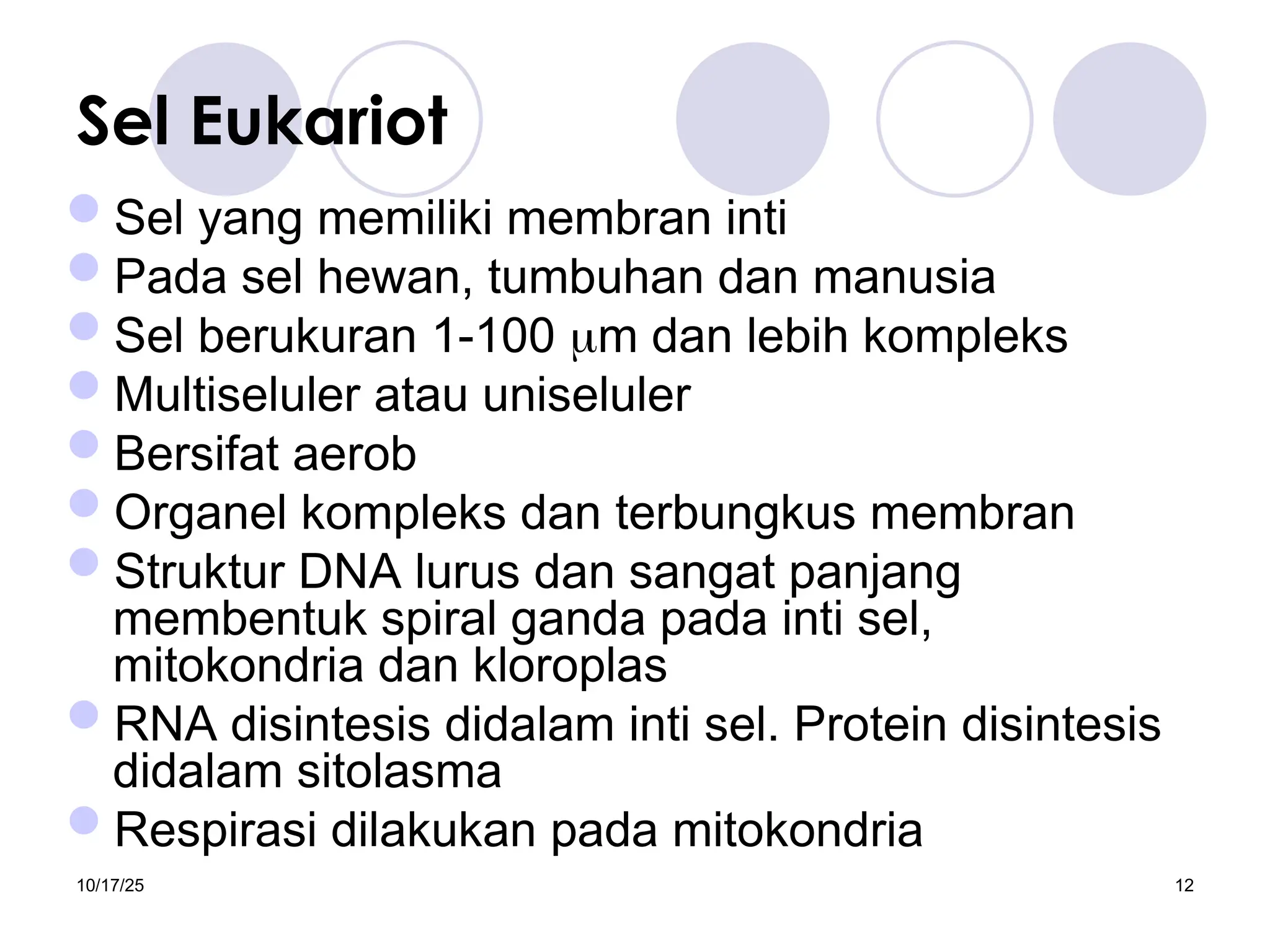 Teori Sel prokariotik dan eukkariotik .ppt