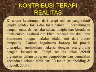 Terapi realitas | PPT