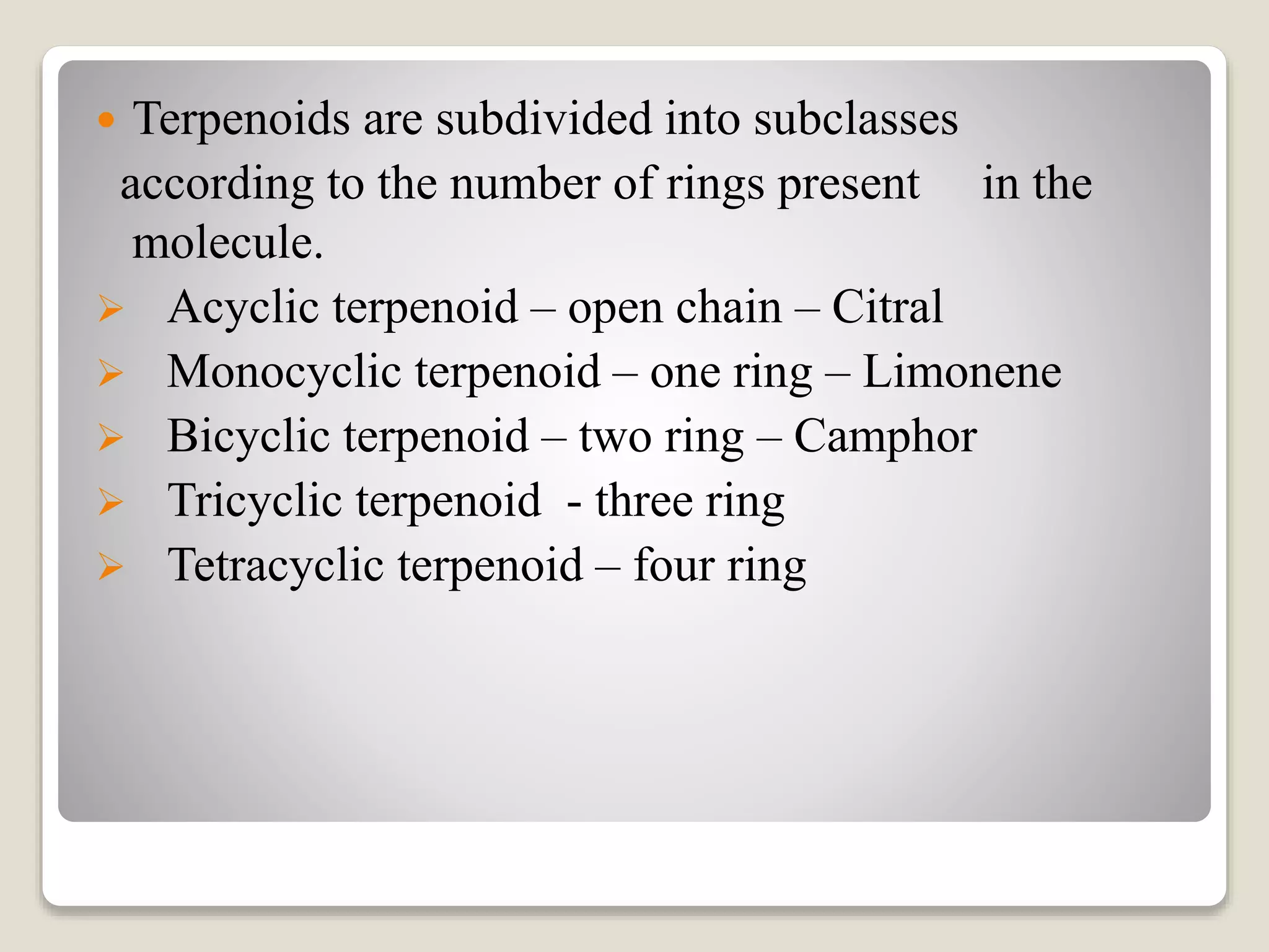 Ppt terpenoid | PPT