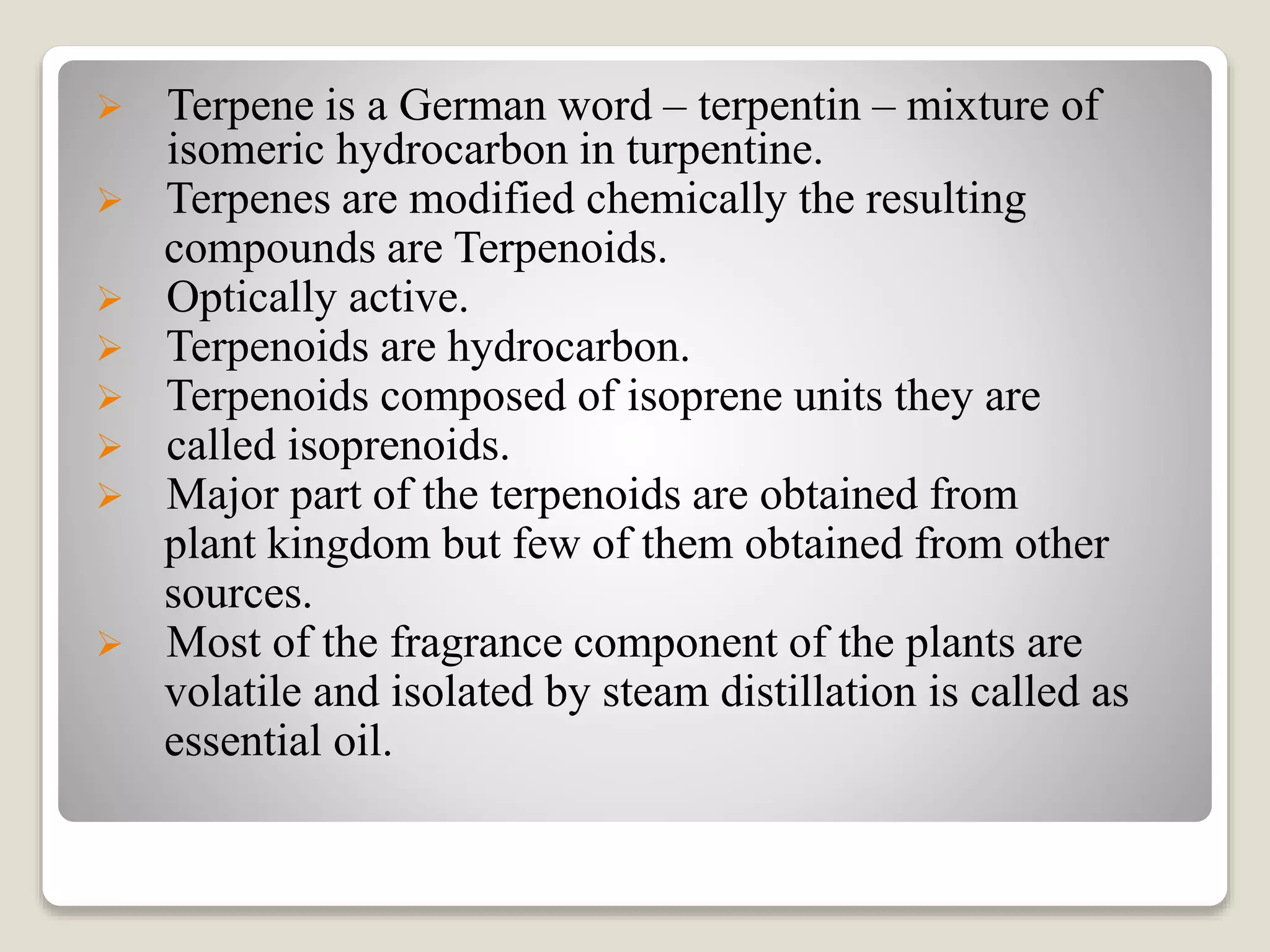 Ppt terpenoid | PPTX