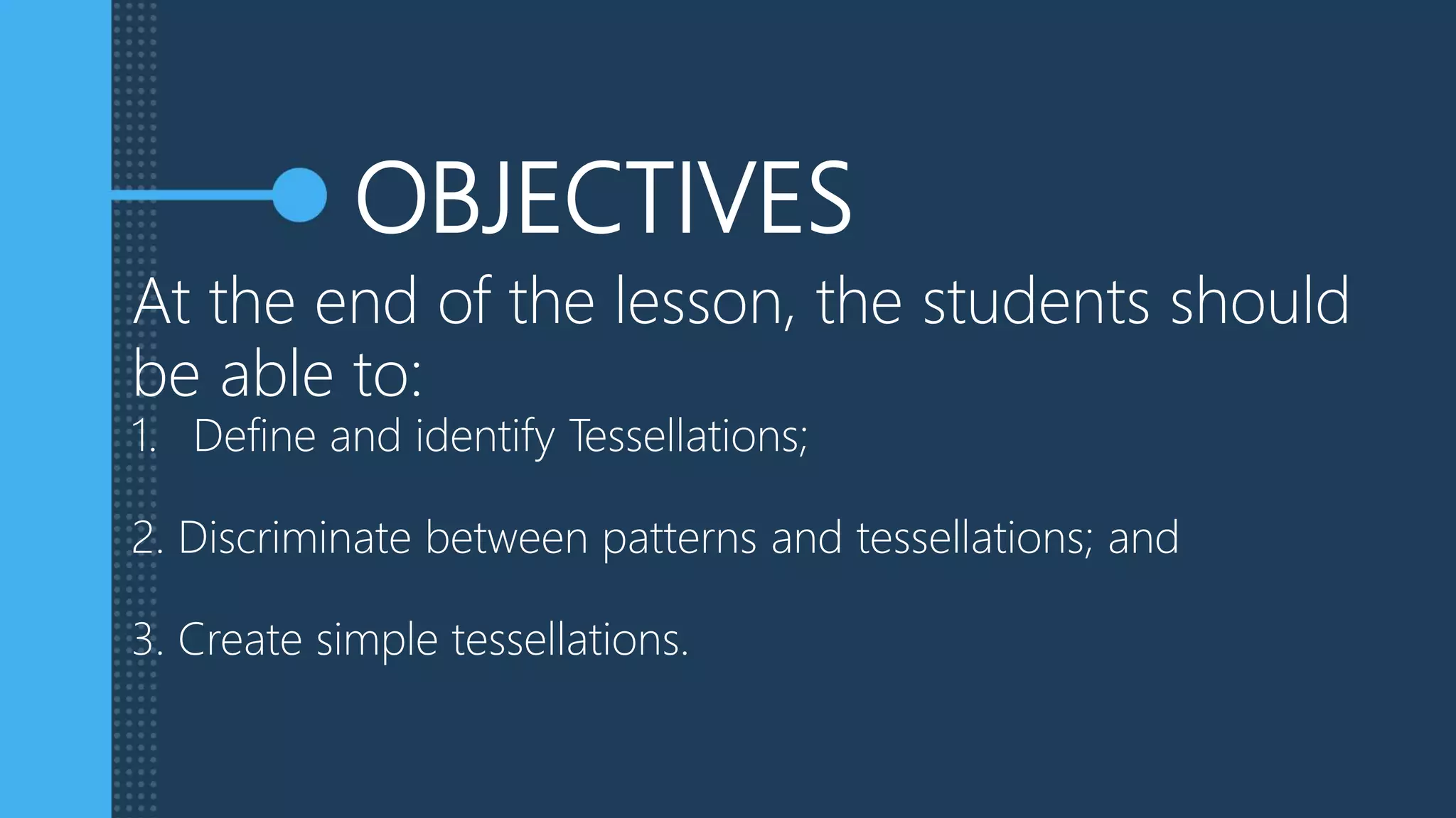 Ppt tessellation | PPTX