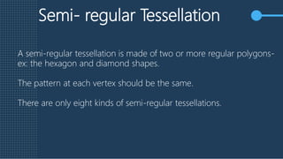 Ppt tessellation | PPTX