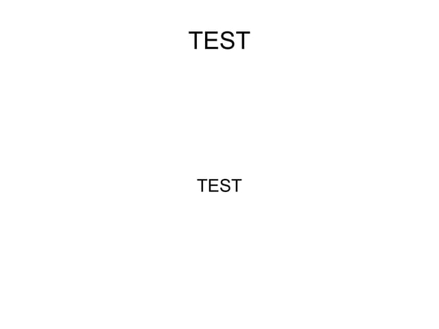 Ppt test | PPT