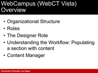 WebCT presentation 007 | PPT