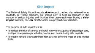 Side Impact and composite rail analysis using LS-DYNA | PPTX | Auto ...