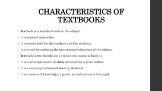Textbook and Reference book ppt | PPTX