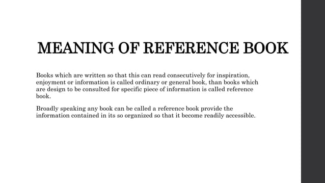 Textbook and Reference book ppt | PPTX