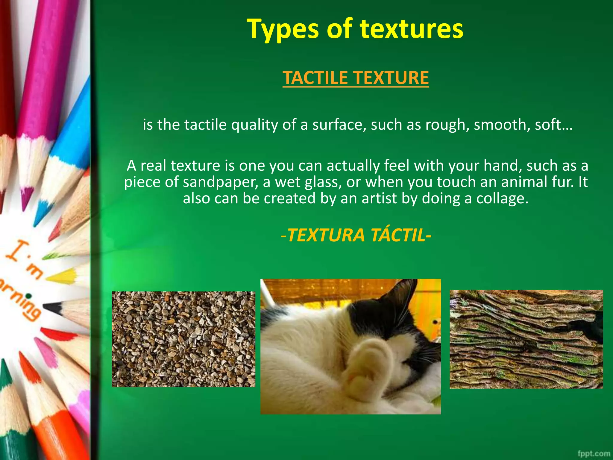 Some basic ideas about texture | PPTX