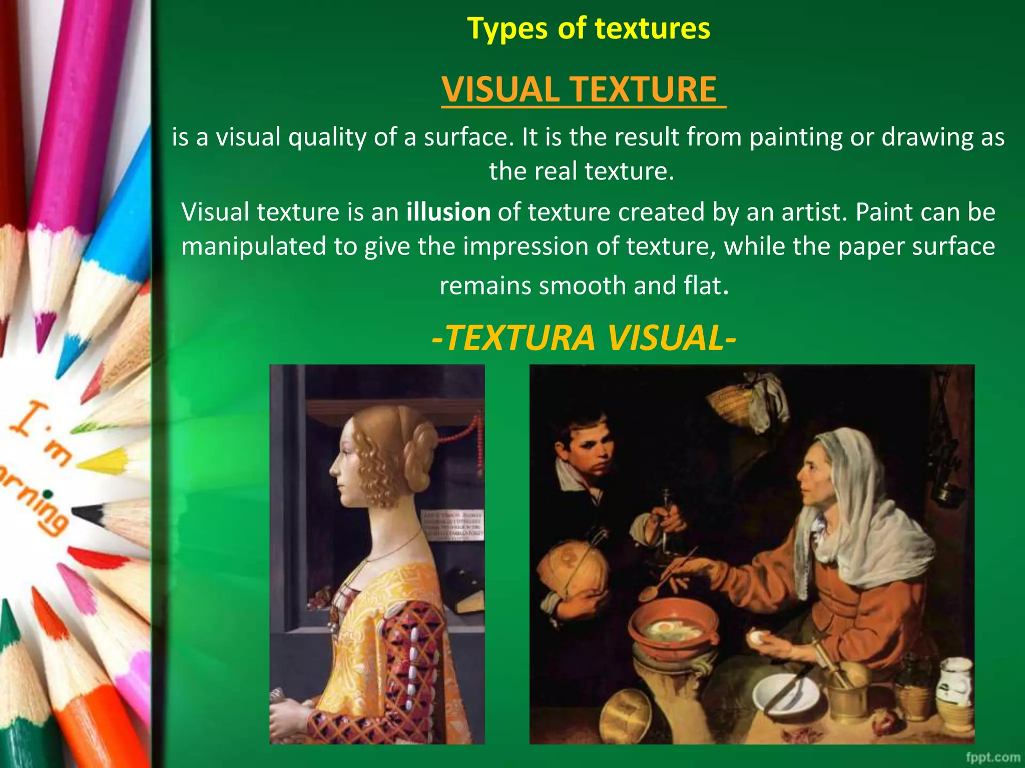 Some basic ideas about texture | PPTX