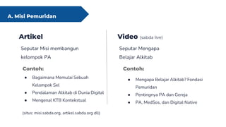 Bahan Referensi Memimpin Grup Bedah Kitab Rut | PPT