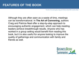 The Art of Convening | PPT