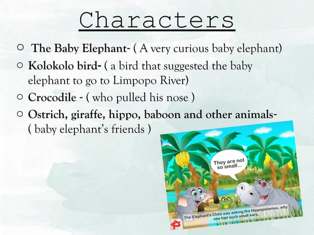 PPT The Curious Baby Elephant story.pptx