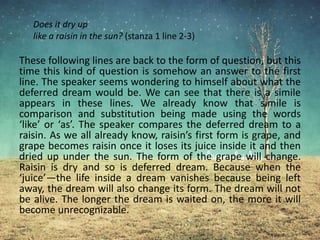 The Importance and Meaning of Dream in Langston Hughes' "Dream (A ...