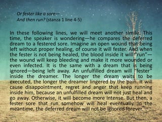 The Importance and Meaning of Dream in Langston Hughes' "Dream (A ...