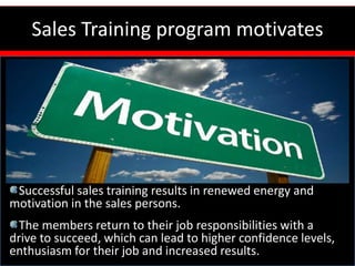 The Importance of Sales Training Programs To Promote Sales | PPSX