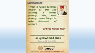 Quotations of Sir Syed Ahmad Khan | PPTX