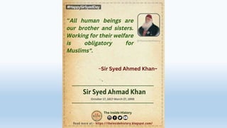Quotations of Sir Syed Ahmad Khan | PPTX
