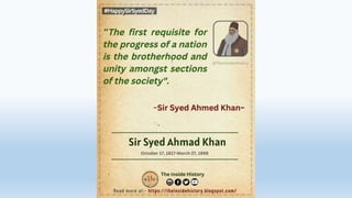 Quotations of Sir Syed Ahmad Khan | PPTX