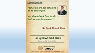 Quotations of Sir Syed Ahmad Khan | PPTX
