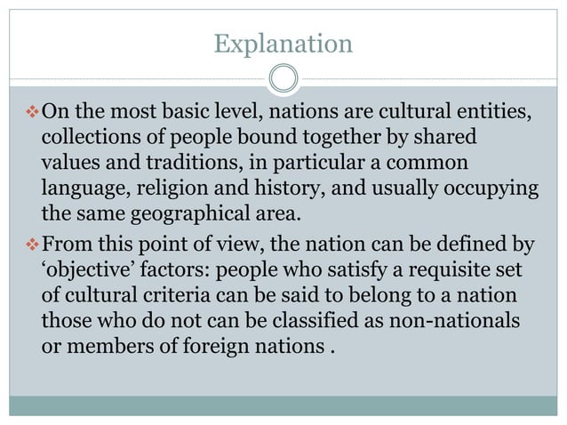 The Nation | PPTX | Religion & Spirituality