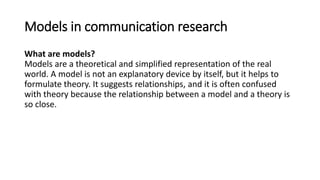 theory paradigm & model | PPTX