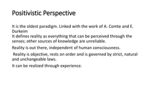 Paradigm Perspective