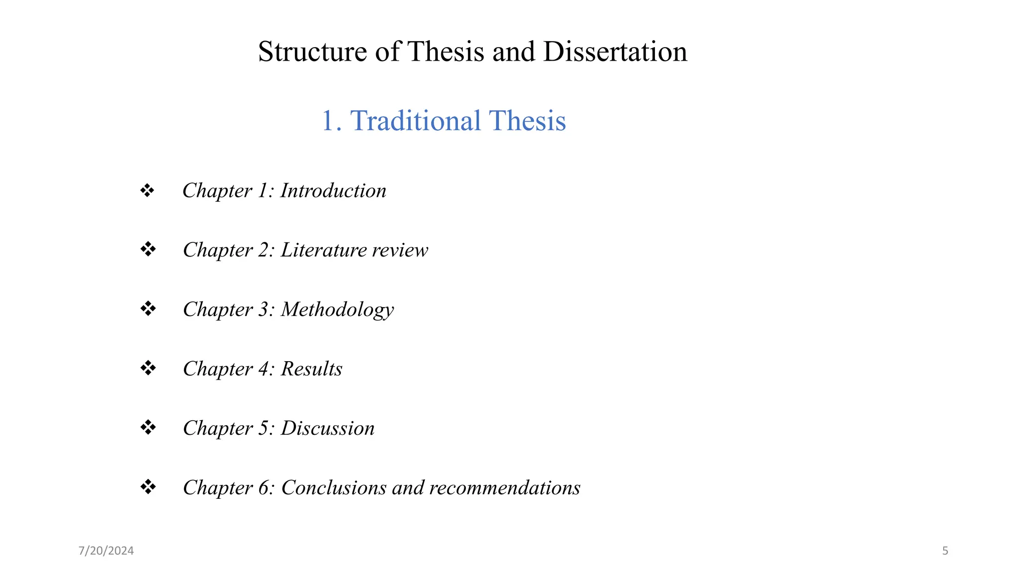PPT, The Overall Shape of Theses and Dissertations, Krishna Prasad ...
