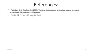 PPT, The Overall Shape of Theses and Dissertations, Krishna Prasad ...