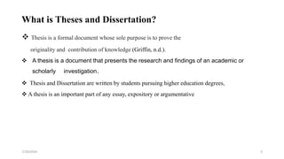 PPT, The Overall Shape of Theses and Dissertations, Krishna Prasad ...