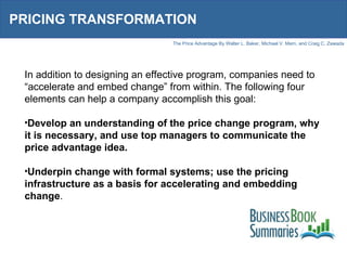 The Price Advantage | PPT