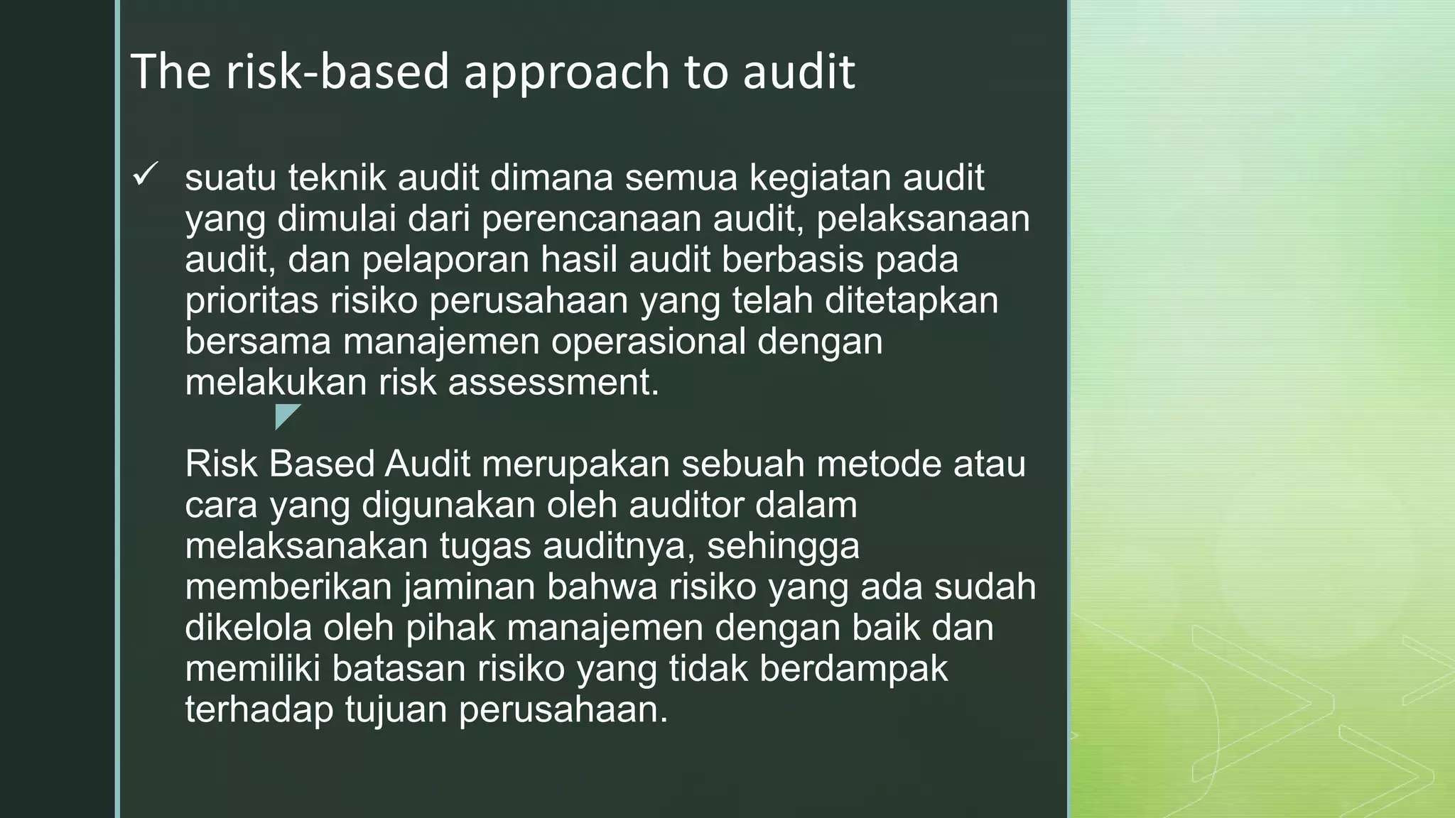 PPT The risk-based approach to audit.pptx