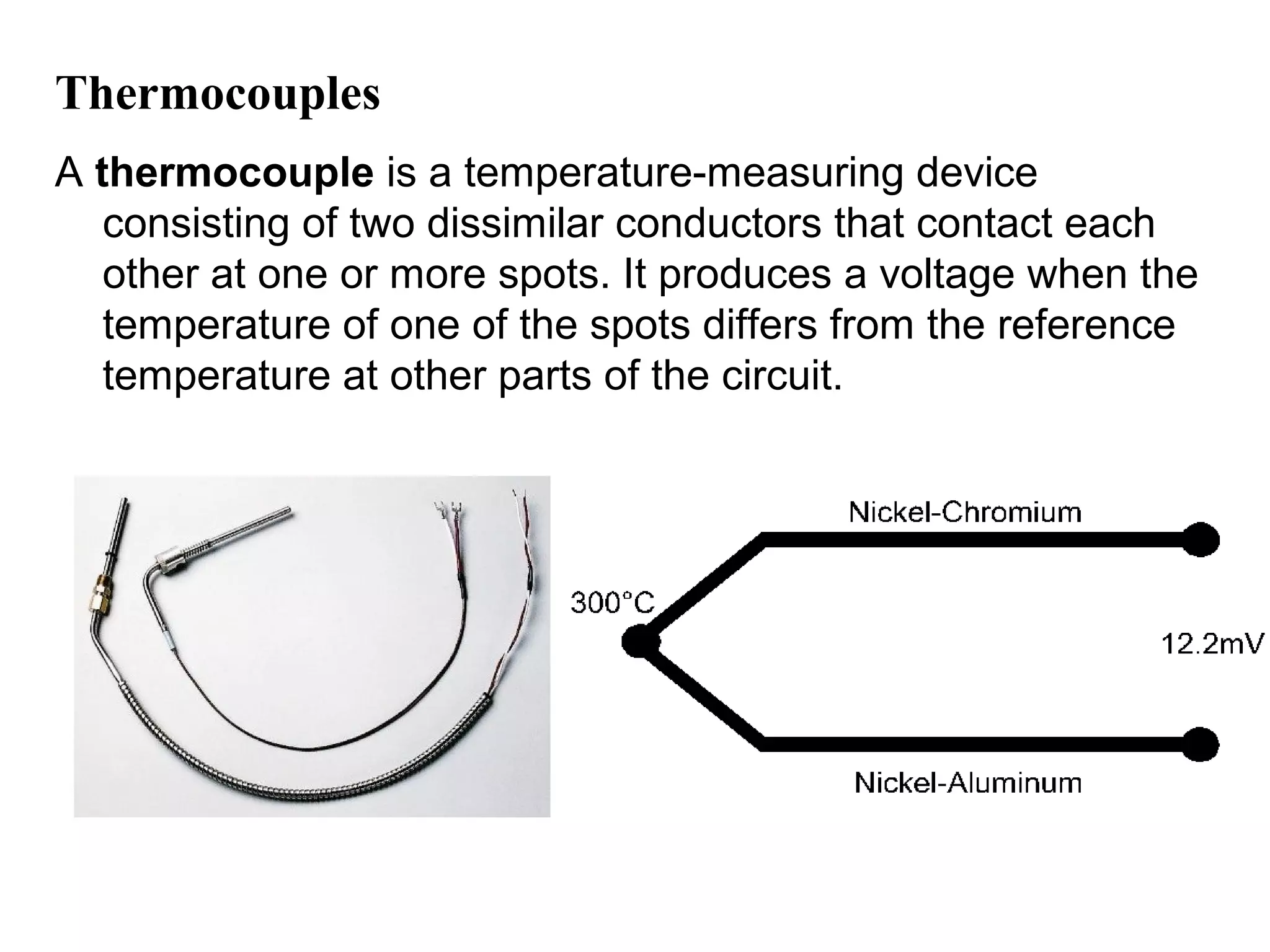thermocouple ppt | PPT