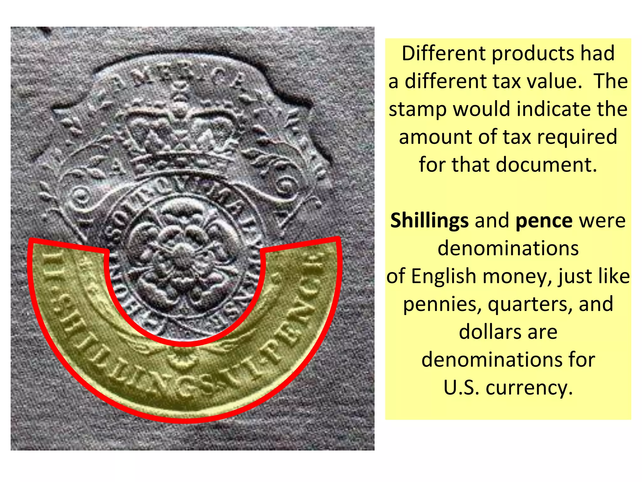 Ppt the stamp act and quartering act copy | PPSX