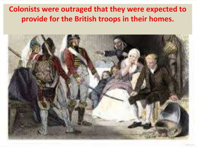 Ppt the stamp act and quartering act copy | PPSX