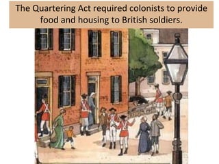 Revolutionary War Quartering Of Soldiers