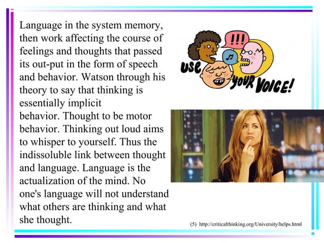 THINKING - PSYCHOLOGY | PPT | Daycare and Pre-School | Parenting