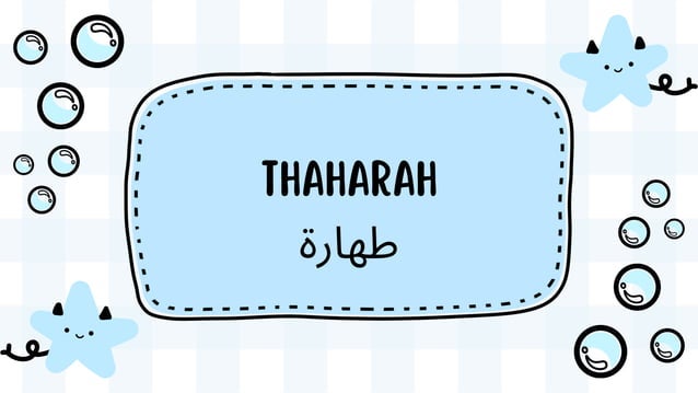 PRESENTATION THOHAROH (Pendidikan Agama Islam" | PPT